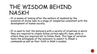 Nask Tarjih and Taqlid.pptx