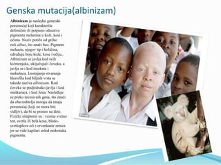 Наследне болести - урадила Марина Трајановић | PPTX