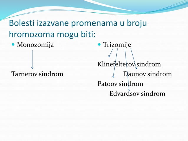 Наследне болести - урадила Марина Трајановић | PPT