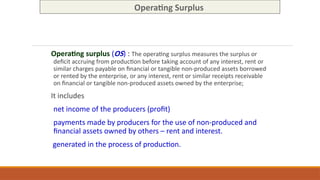 Concepts & Definitions in National Accounts | PPTX