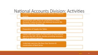 Concepts & Definitions in National Accounts | PPTX
