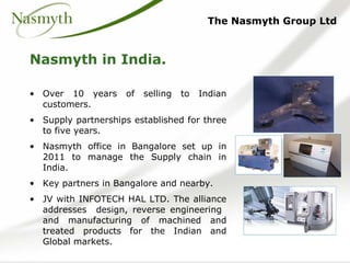 Nasmyth corporate presentation | PPT