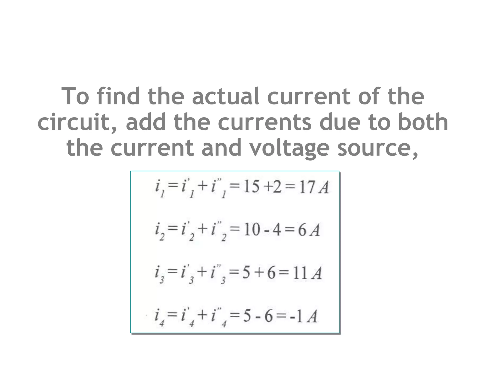 Electric network theorems | PPT