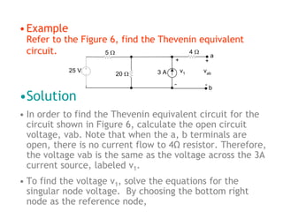 Electric network theorems | PPT