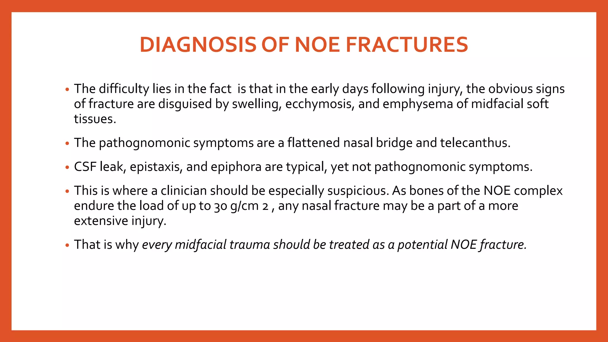 Naso orbito-ethmoid fractures | PPTX