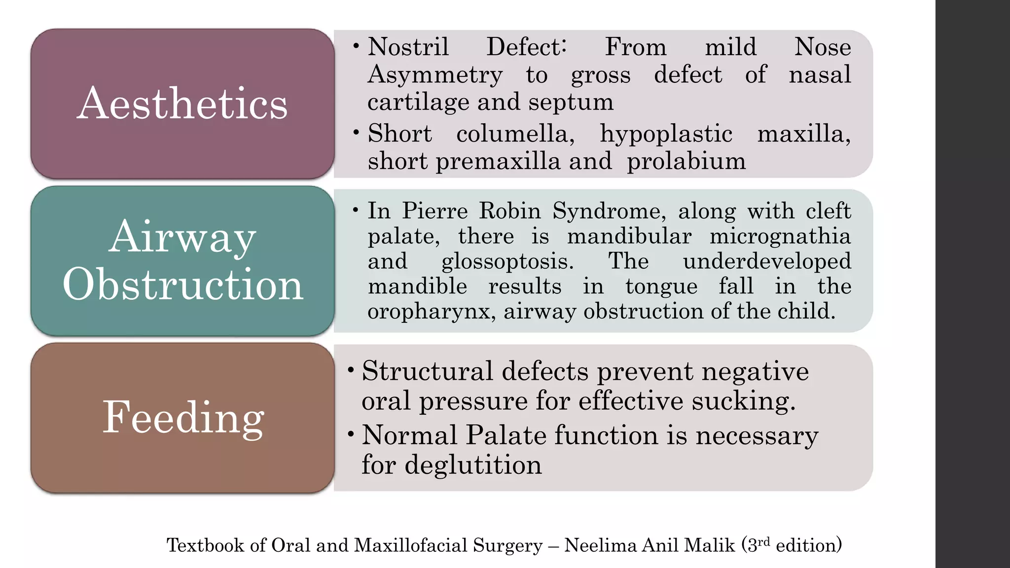 Naso alveolar molding treatment protocol in patients with cleft | PPTX