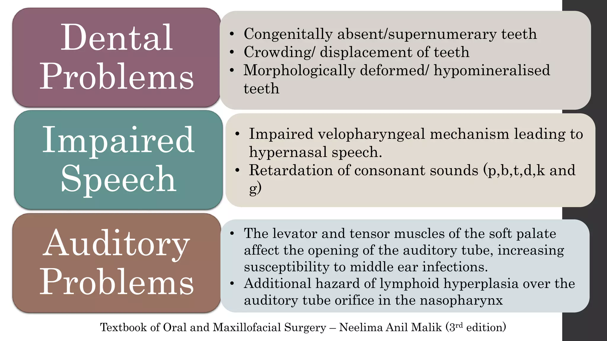 Naso alveolar molding treatment protocol in patients with cleft | PPTX
