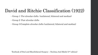 Naso alveolar molding treatment protocol in patients with cleft | PPTX