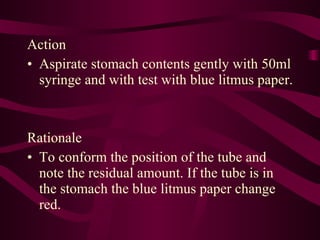 Nasogastric Tube Feeding | PPT