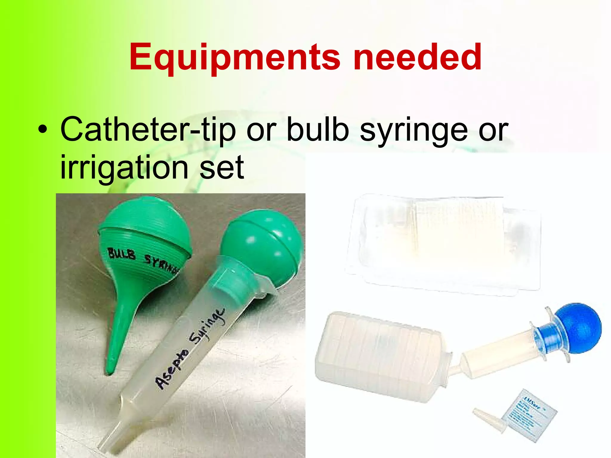 Nasogastric Tube (NGT) insertion and removal | PPS