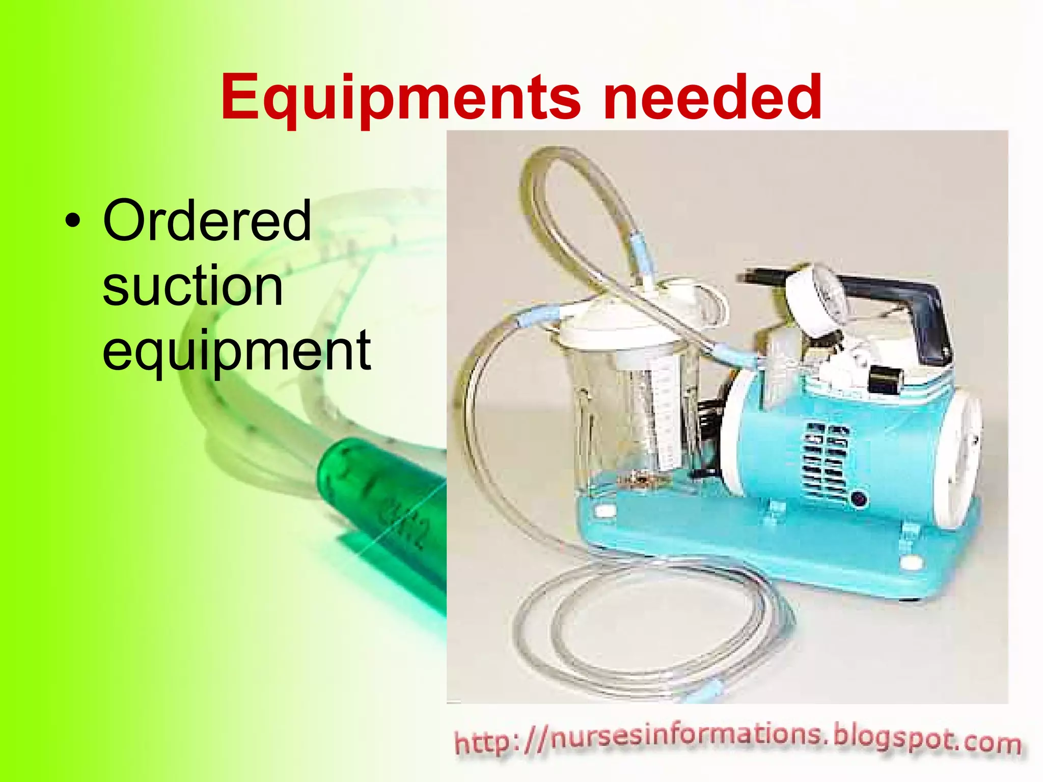 Nasogastric Tube (NGT) insertion and removal | PPS