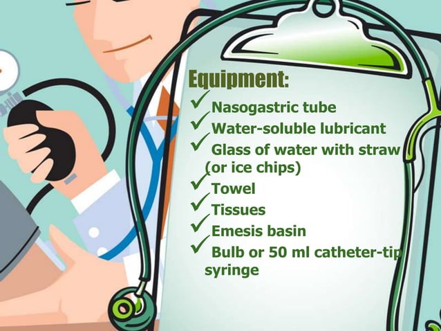 Nasogastric intubation | PPTX | Ear, Nose and Throat Conditions ...