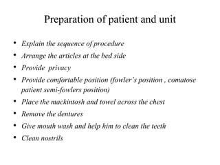 Nasogastric intubation | PPTX