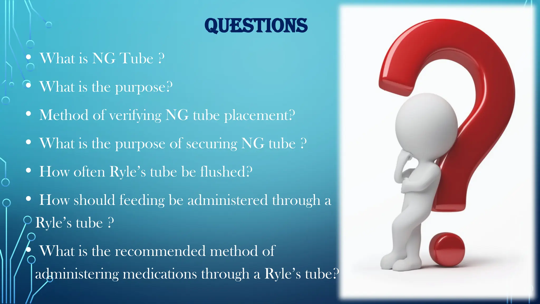 nasogastric tube insertion and nasogastric tube feeding | PPTX
