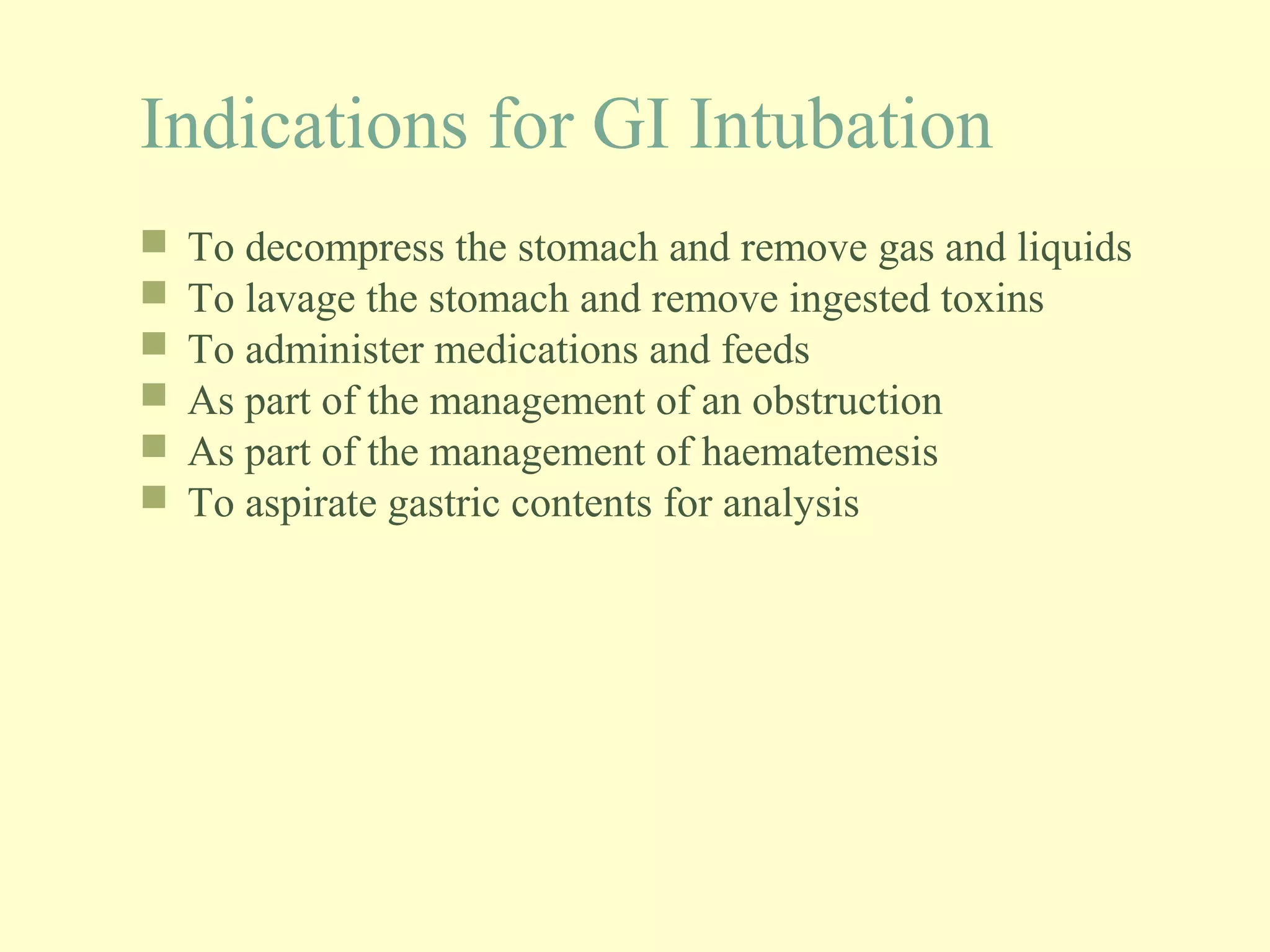 Nasogastric tube insertion | PPT