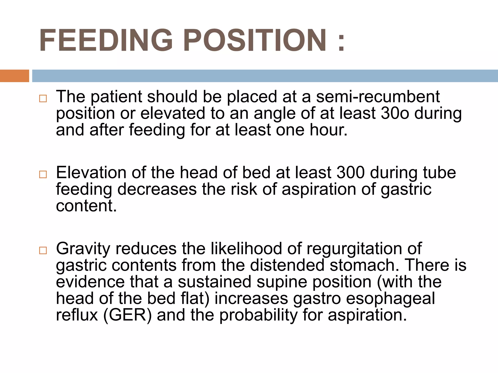 Nasogastric tube insertion and feeding | PPTX