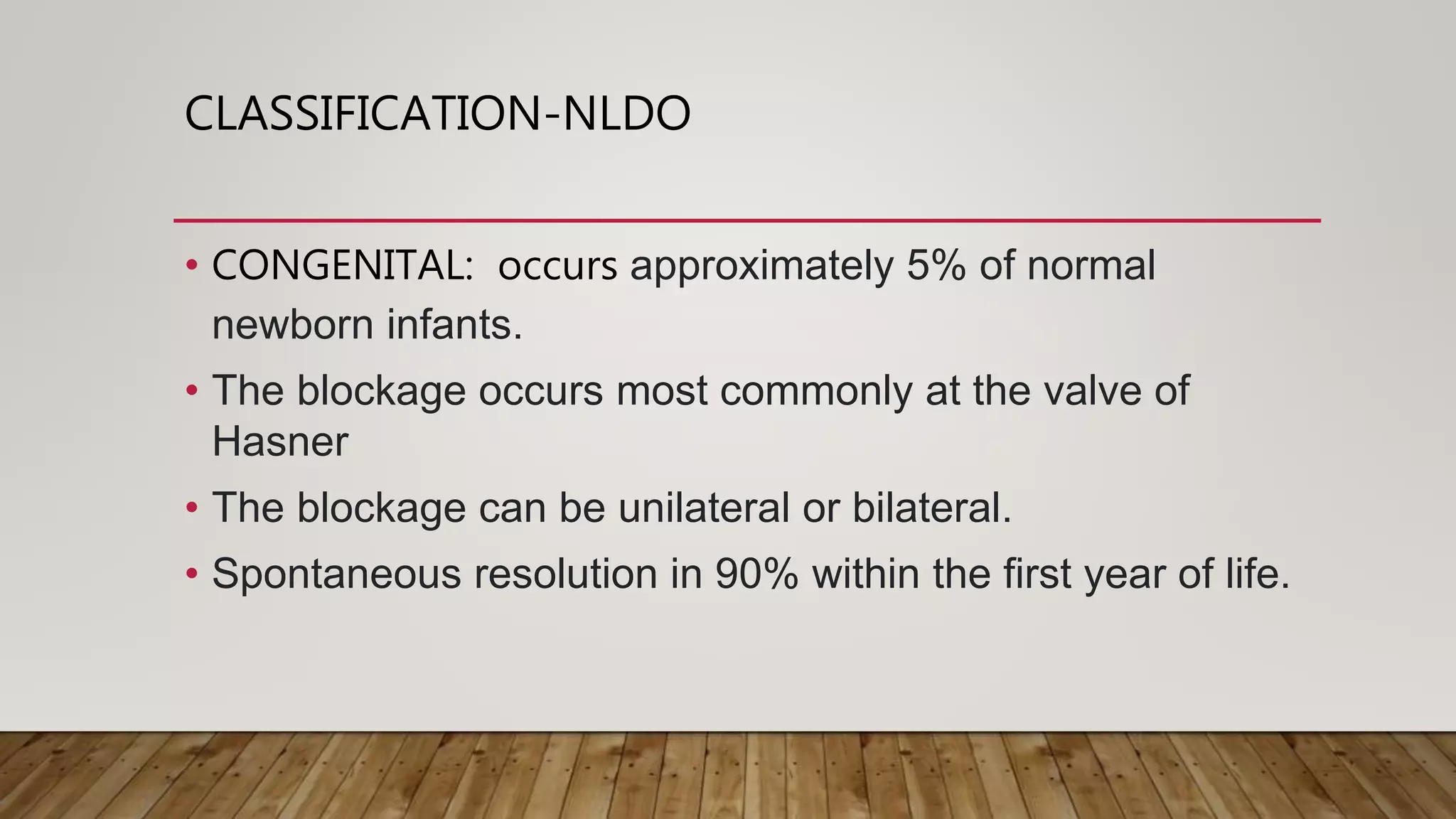 Nasolacrimal duct obstruction | PPTX
