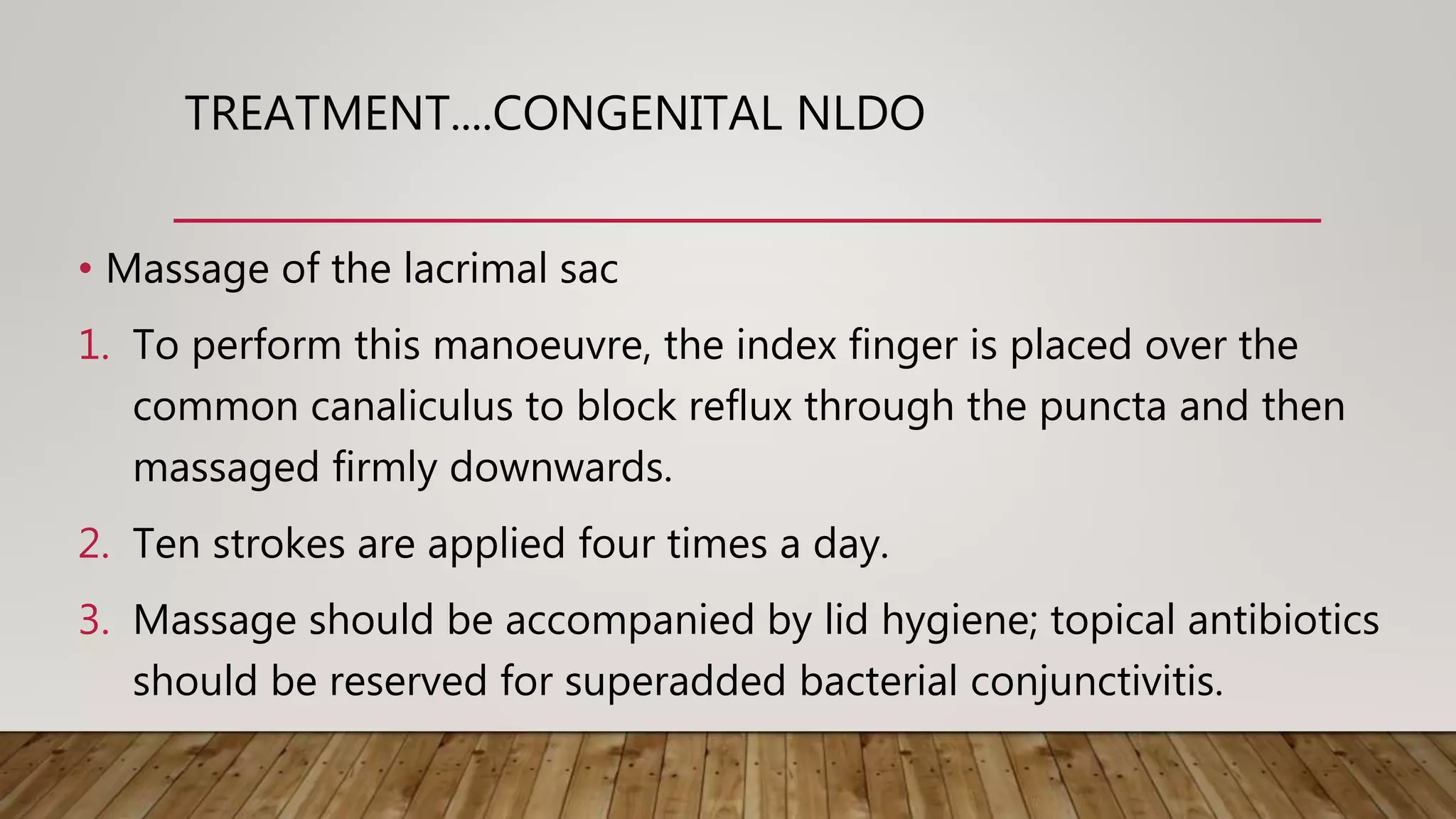 Nasolacrimal duct obstruction | PPTX