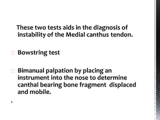 NOE FRACTURE PPT | PPTX