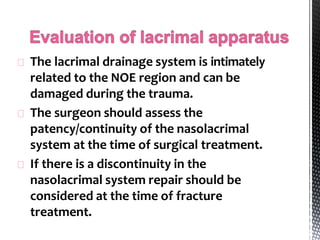 NOE FRACTURE PPT | PPTX