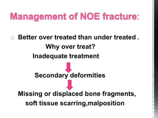 NOE FRACTURE PPT | PPTX