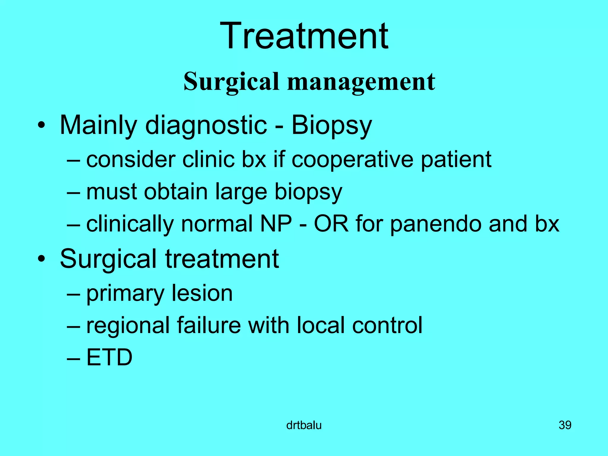 Nasopharyngeal Carcinoma | PPT