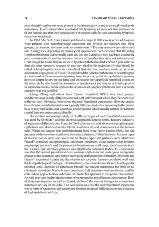 Nasopharyngeal carcinoma | PDF | Ear, Nose and Throat Conditions ...