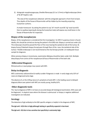 Nasopharyngeal carcinoma | DOC