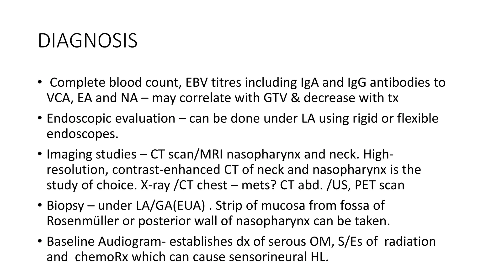 Nasopharyngeal carcinoma2020 | PPTX