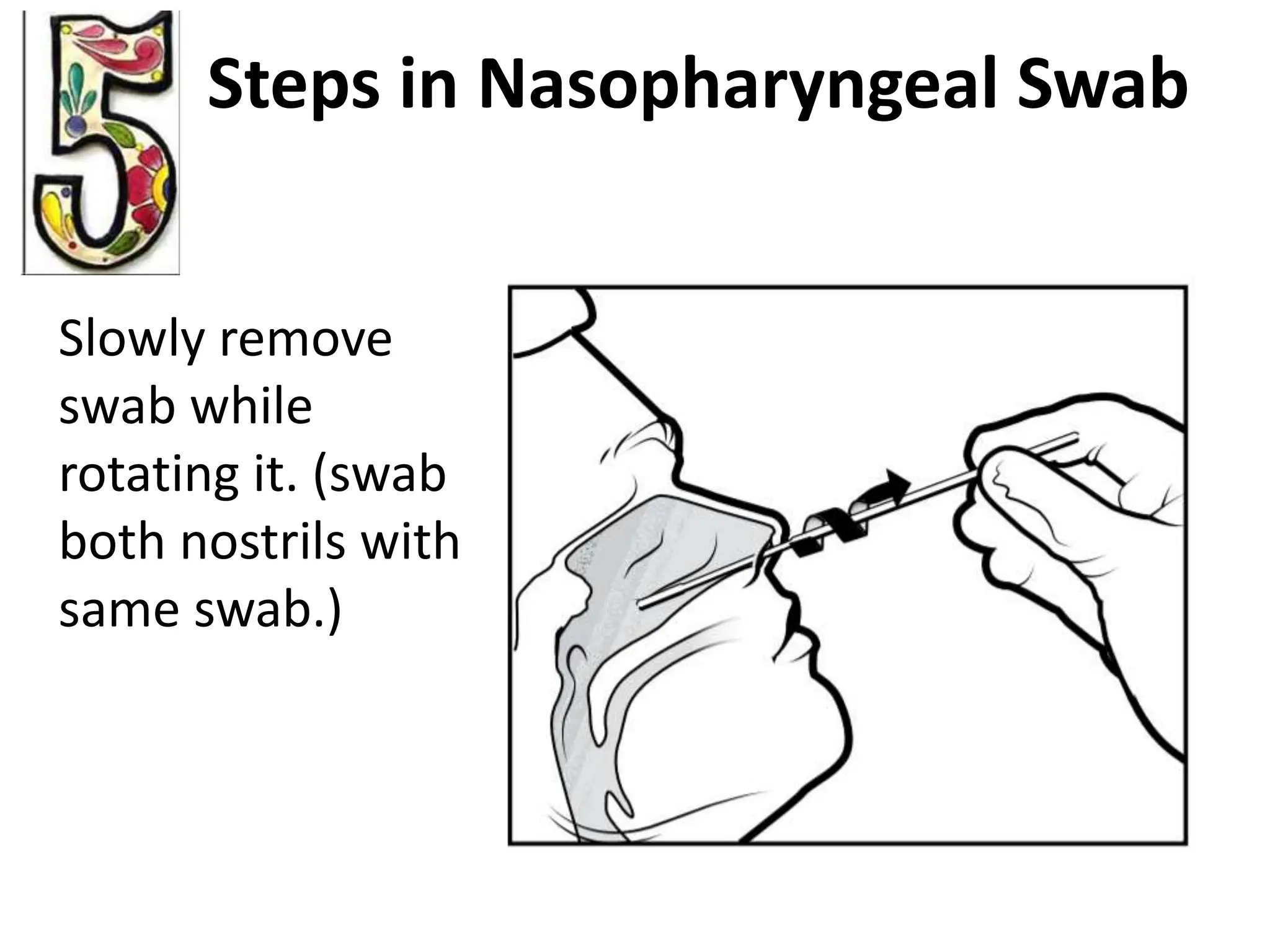 Nasopharyngeal Swab Lecture Health Care Settings | PPTX