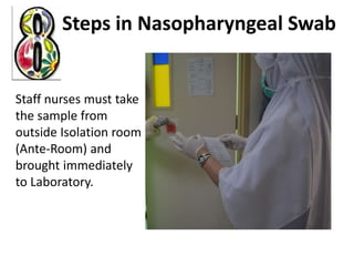 Nasopharyngeal Swab Lecture Health Care Settings | PPTX