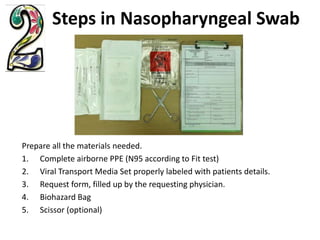 Nasopharyngeal Swab Lecture Health Care Settings | PPTX | Ear, Nose and ...