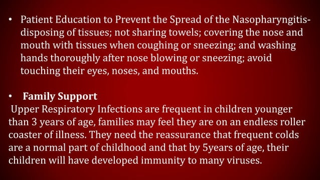 Nasopharyngitis | PPTX