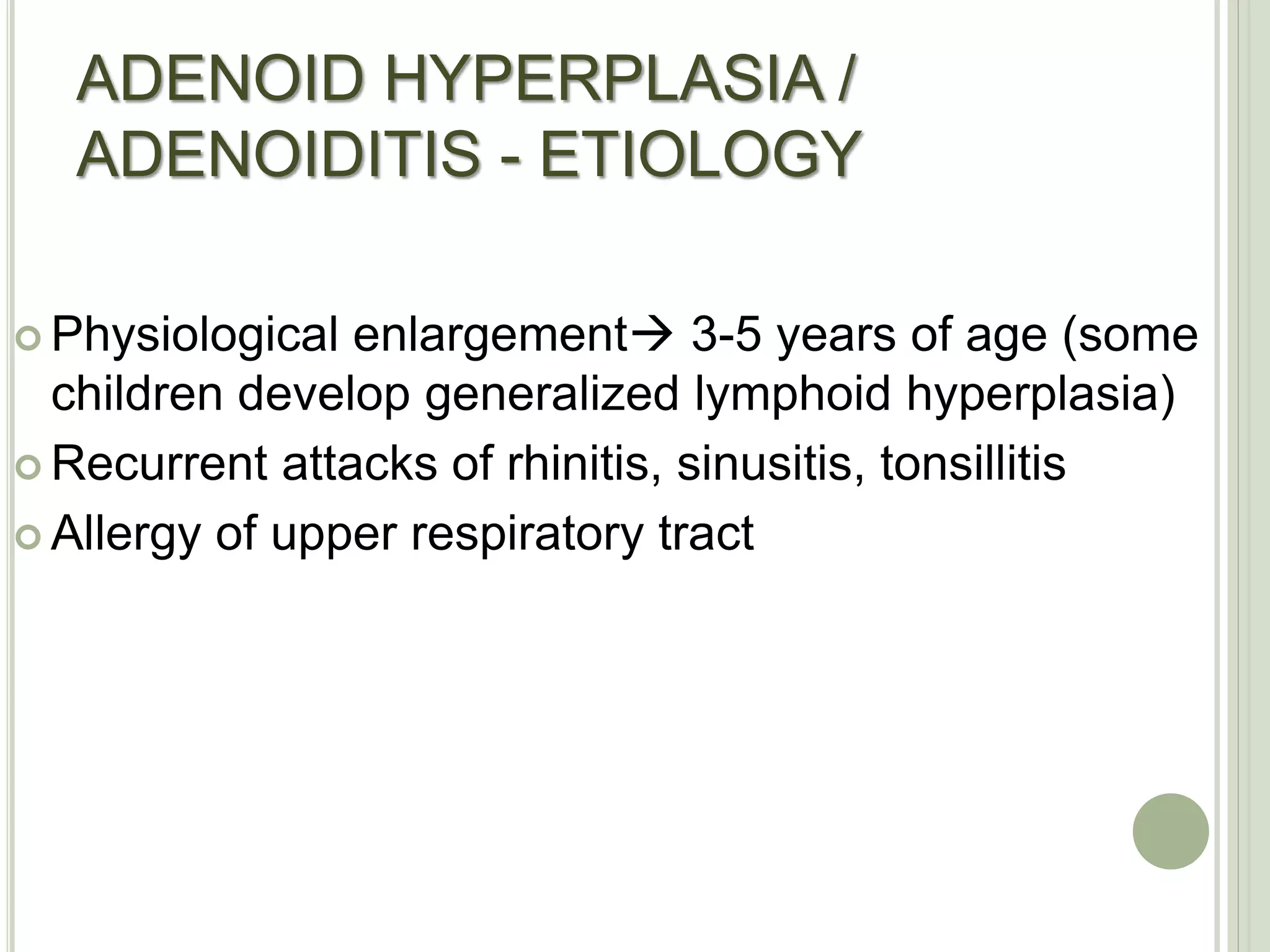 Nasopharynx and its diseases | PPTX