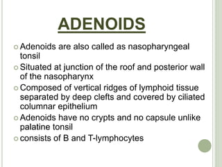 Nasopharynx and its diseases | PPTX
