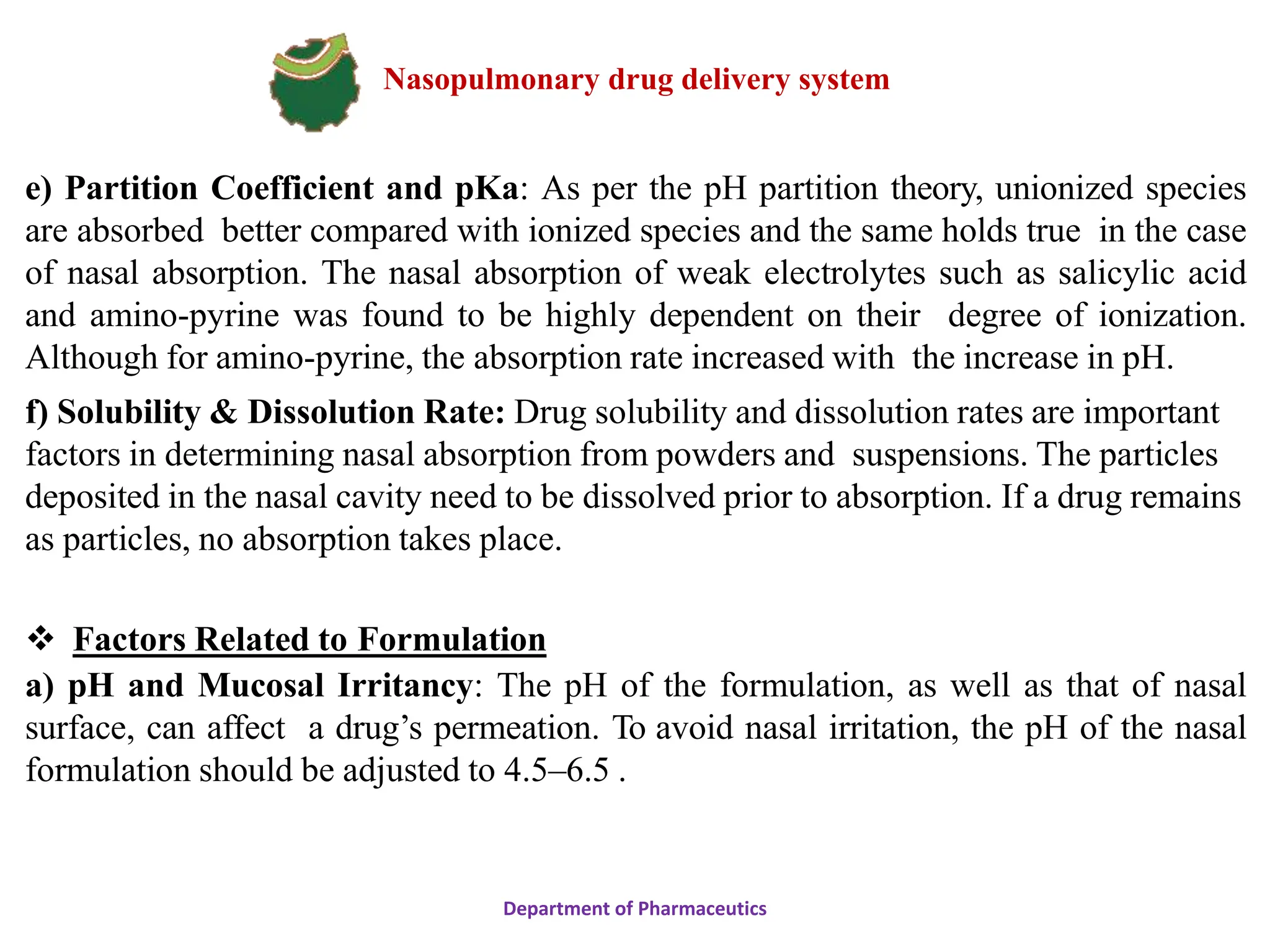 Nasopulmonary- drug delivery system pptx | PPTX