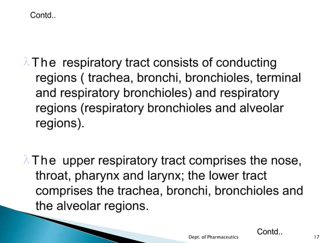 Nasopulmonary dds | PPTX