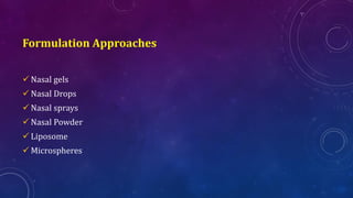 Nasopulmonary Drug Delivery System | PDF