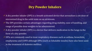 Nasopulmonary Drug Delivery System | PDF