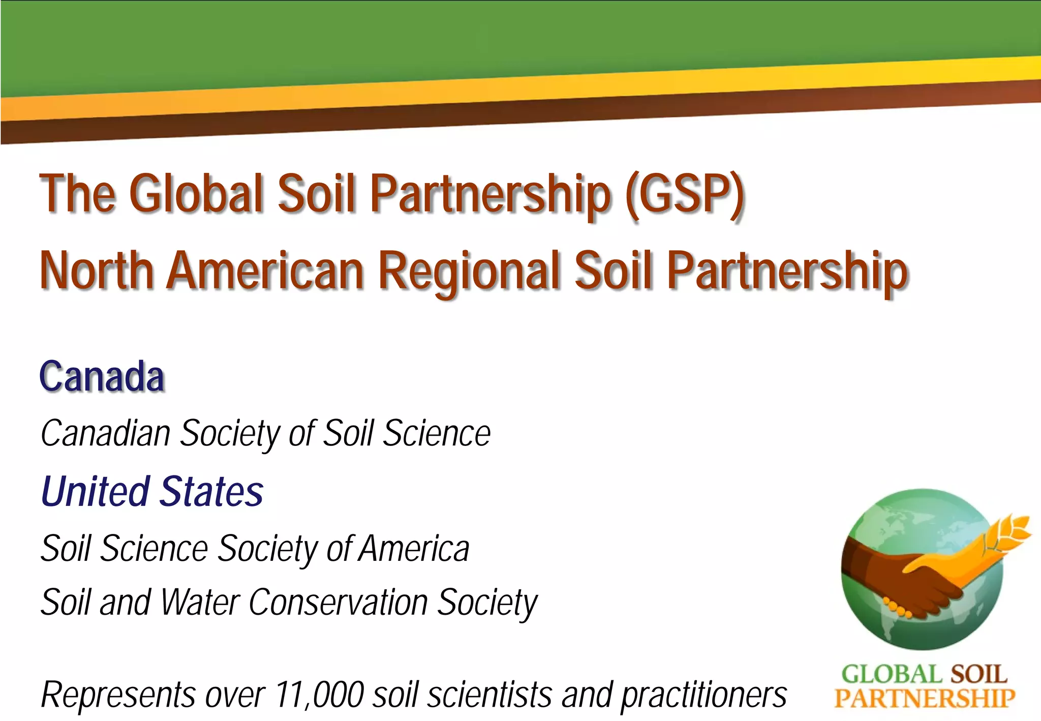 North American Soil Partnership | PDF