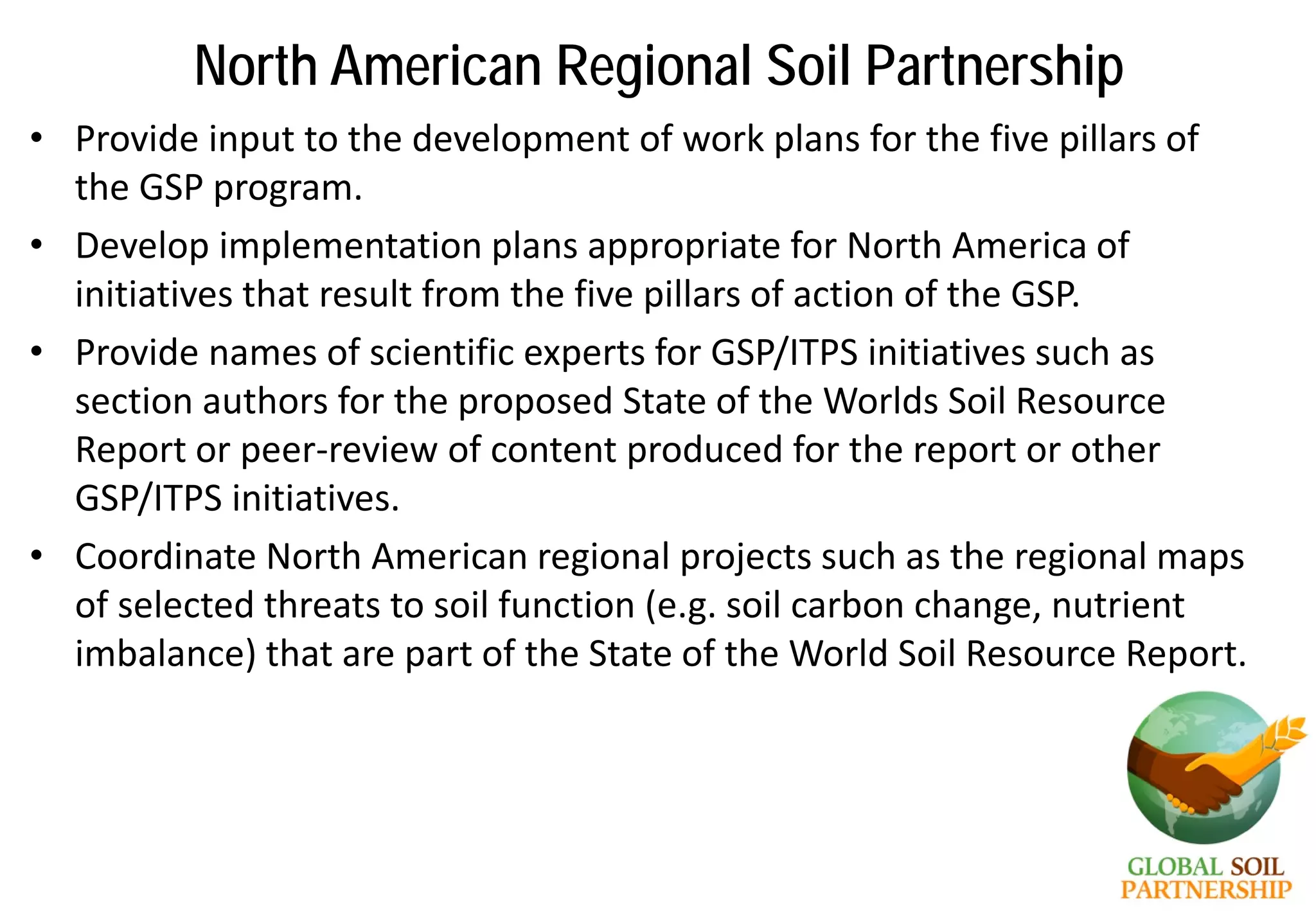 North American Soil Partnership | PDF