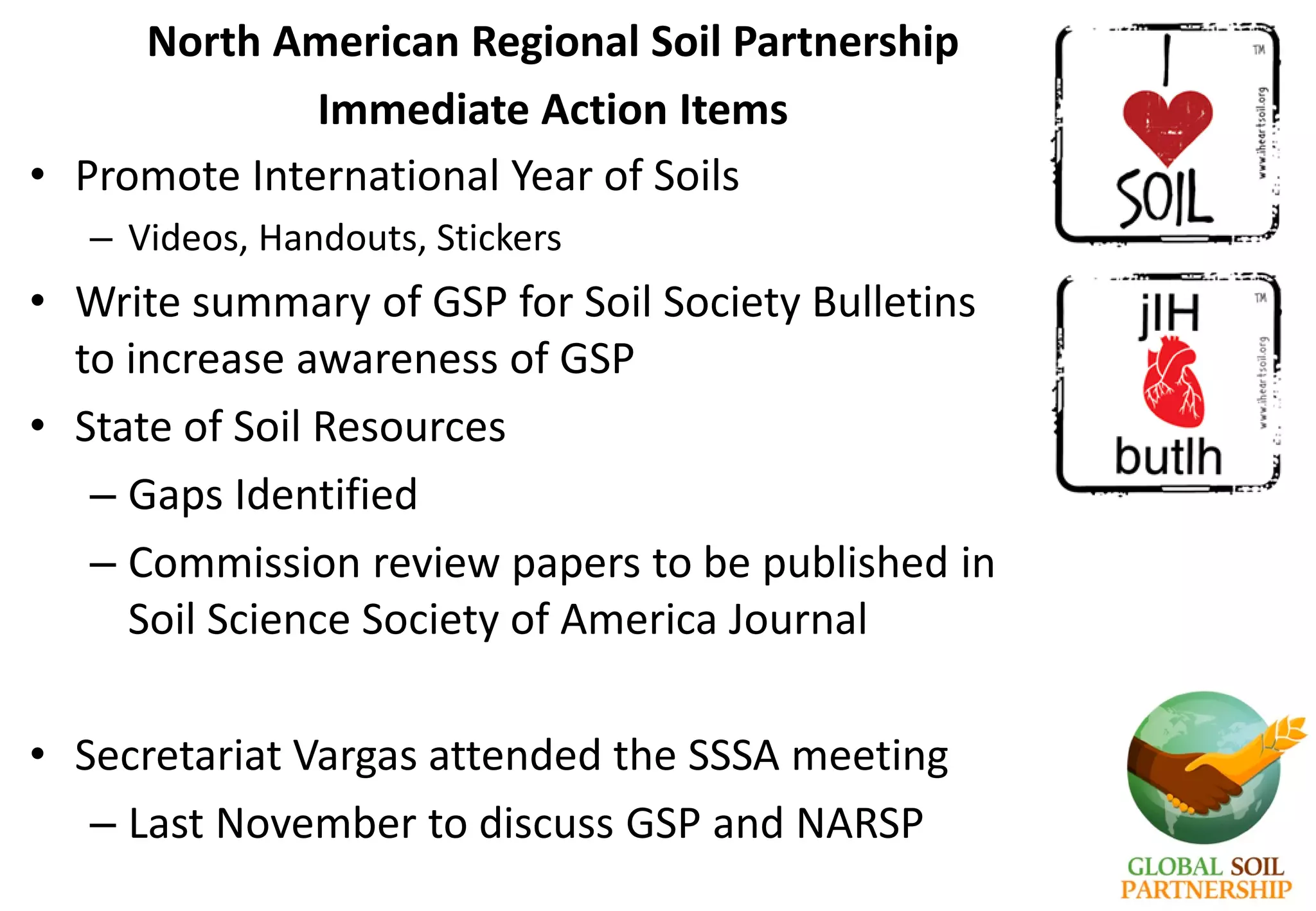 North American Soil Partnership | PDF