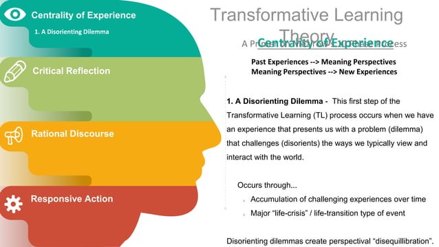 Leveraging Transformative Learning Theory to Promote Student ...