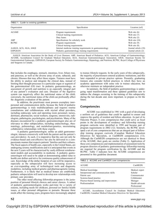 Naspghan guidelines for_training_in_pediatric.1 | PDF