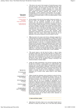 Nasr hamid abu zayd the quranic concept of justice | PDF