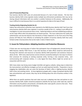 Business Identity Theft White Paper | PDF