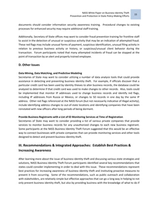 Business Identity Theft White Paper | PDF