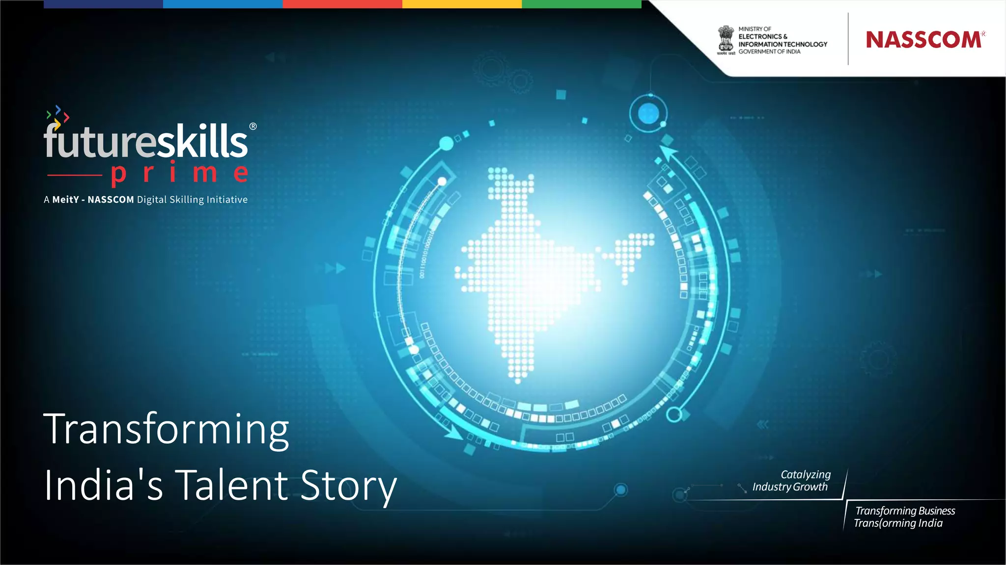 Nasscom Futureskills Prime: Transforming India's Talent Story | PPTX