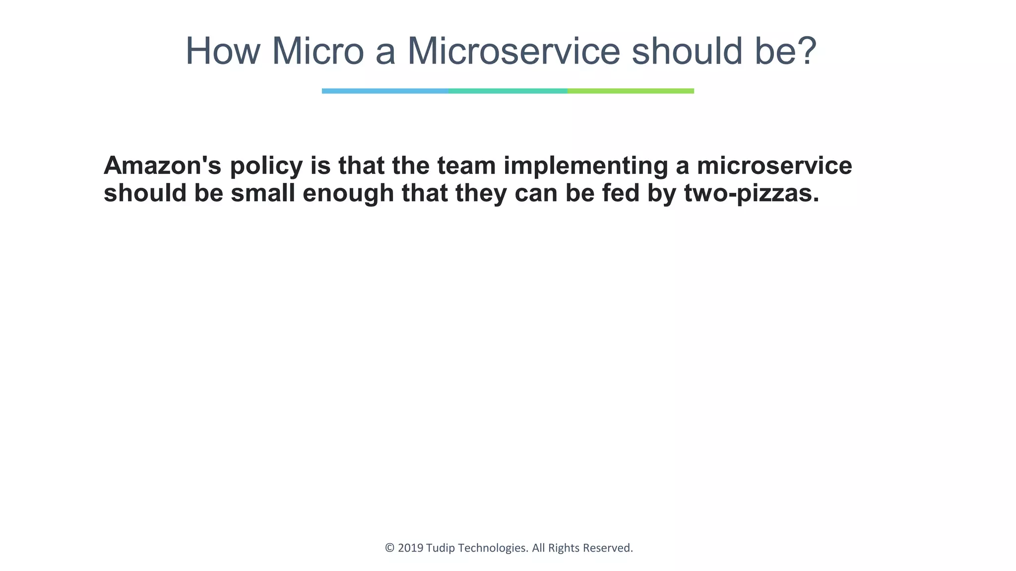 Nasscom Presentation Microservices Database Architecture By Tudip Ppt