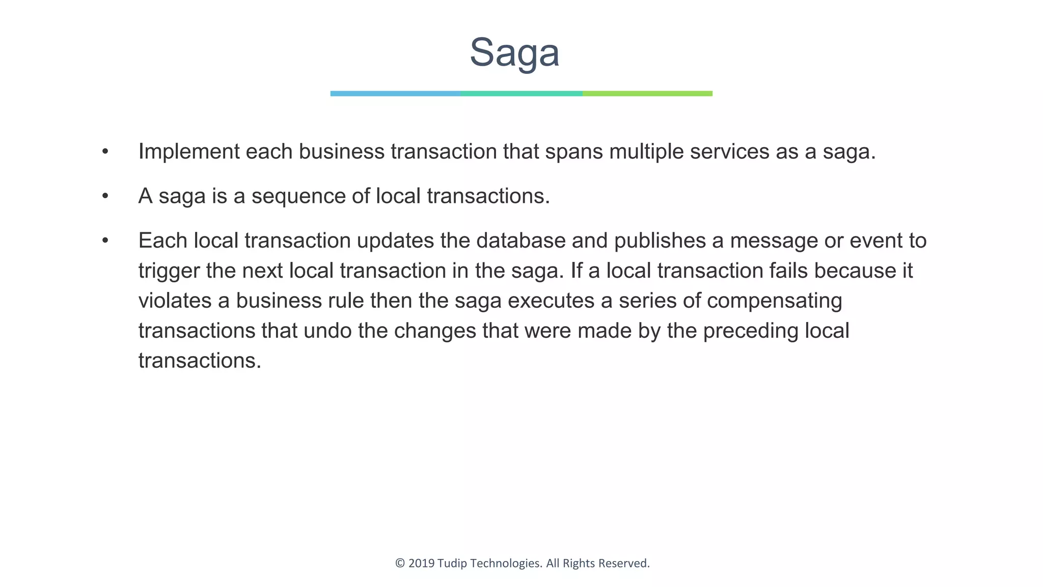 Nasscom Presentation Microservices Database Architecture By Tudip Ppt